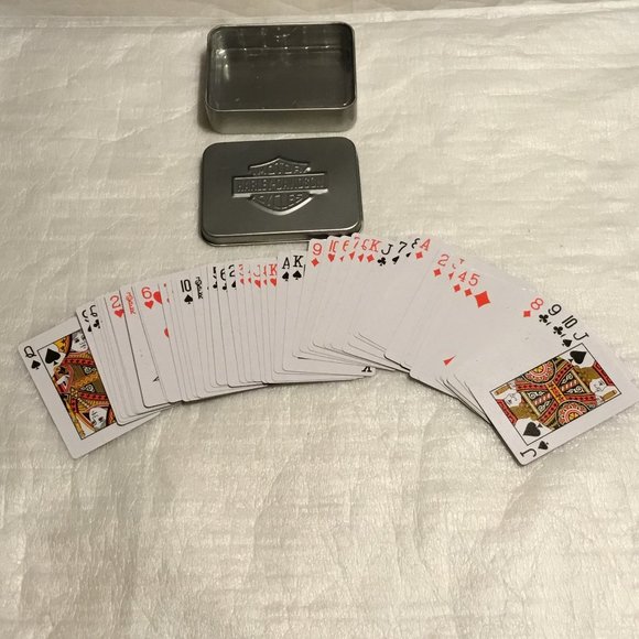 Harley-Davidson | Games | Harleydavidson Playing Card Set With Tin Box ...